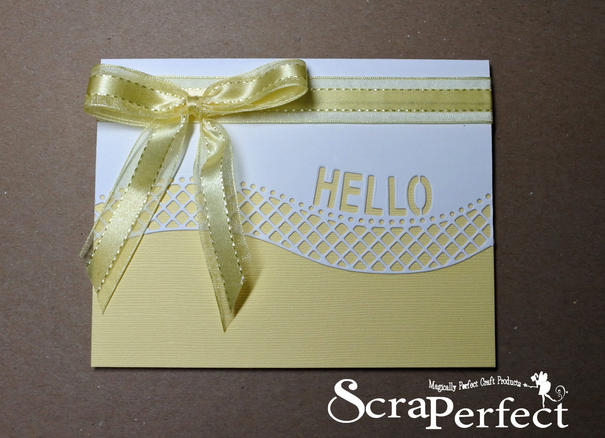 How To Make A Quick And Easy Hello Card – ScraPerfect