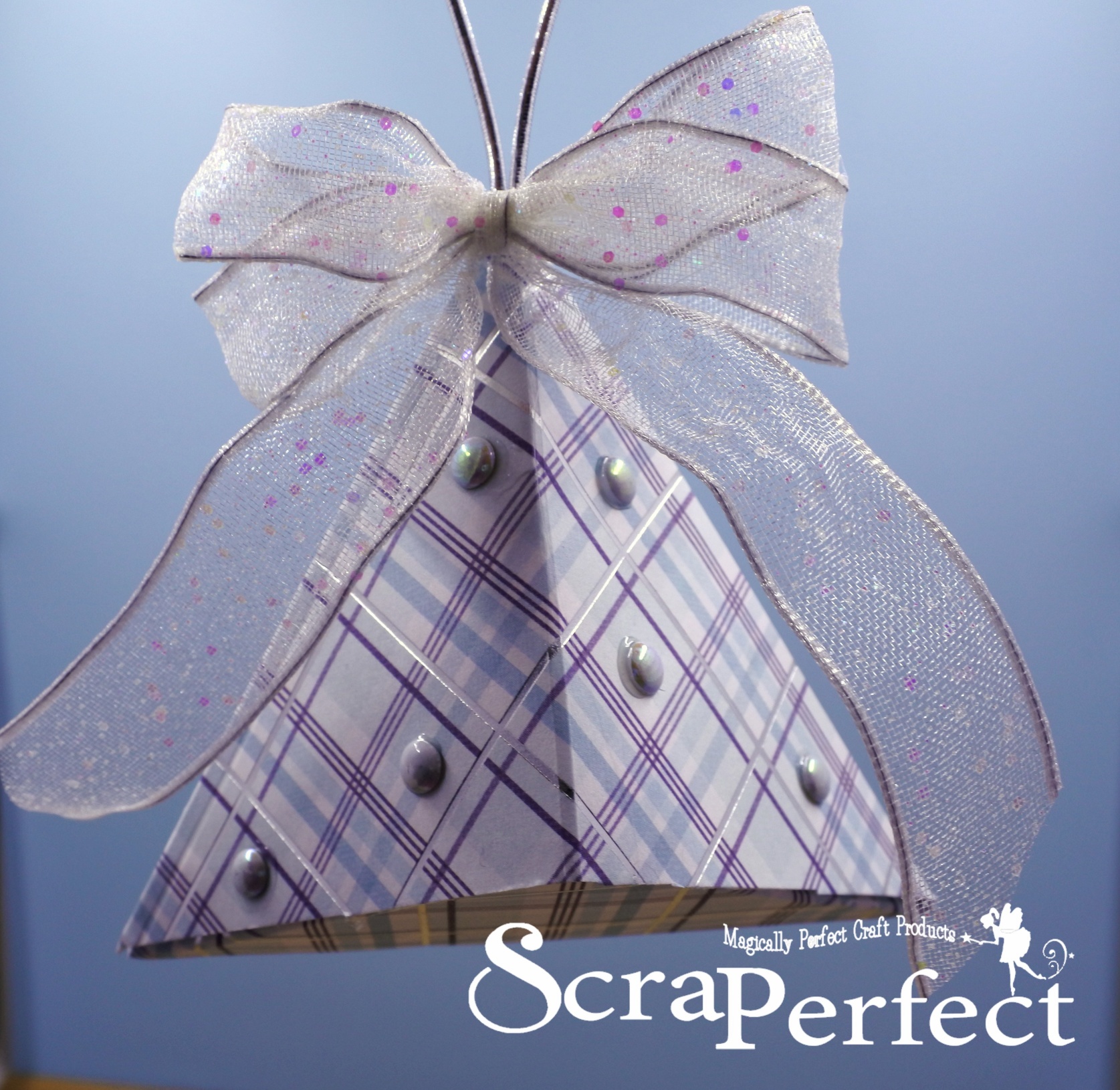 How to make a Diamond Shaped Ornament – ScraPerfect